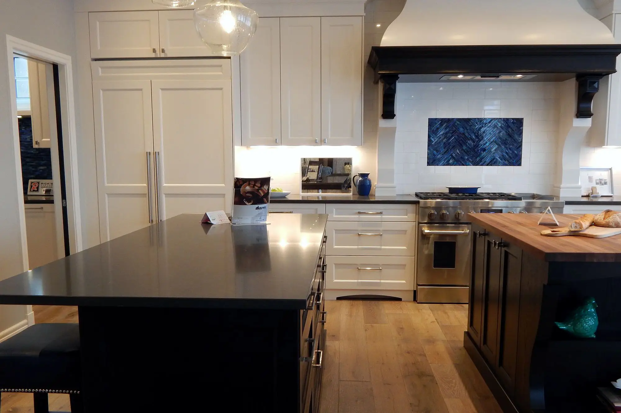Custom Allure White Cabinets By Cordelia Cabinets